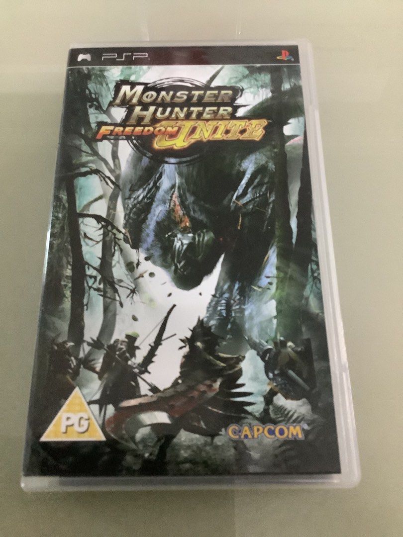PSP Monster Hunter Freedom Unite, Video Gaming, Video Games ...