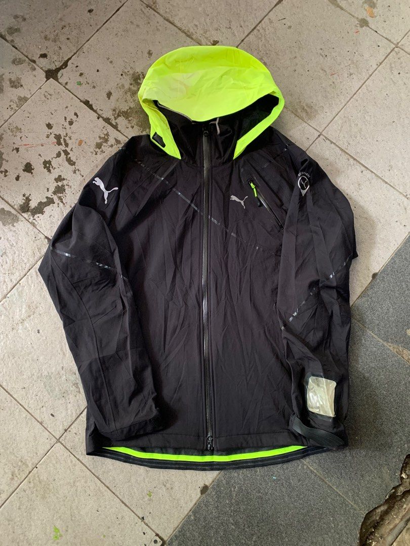 Puma Outdoor Jacket Waterproof Sailing Yacht Black, Fesyen Pria ...