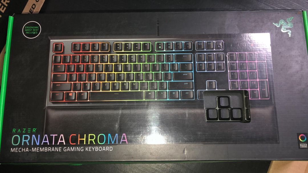 RAZER ORNATA CHROMA RGB MECHA MEMBRANE KEYBOARD, Computers & Tech ...