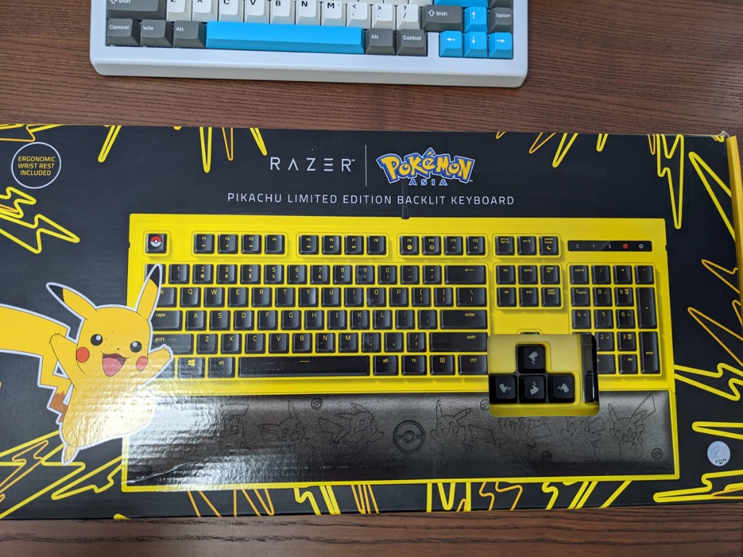 Razer Ornata Expert | Pokemon - Pikachu Limited Edition Backlit ...