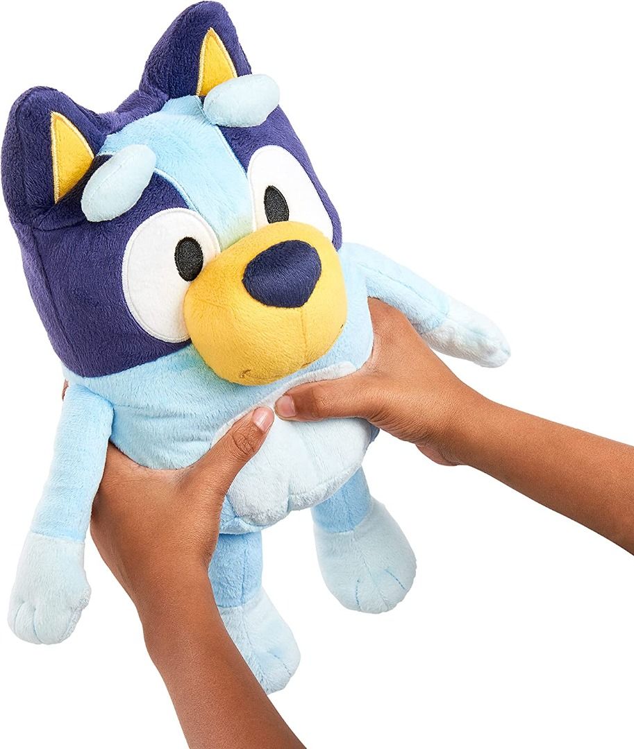 (READY STOCK) BLUEY Taking Bluey soft toy - 33cm, Hobbies & Toys, Toys ...