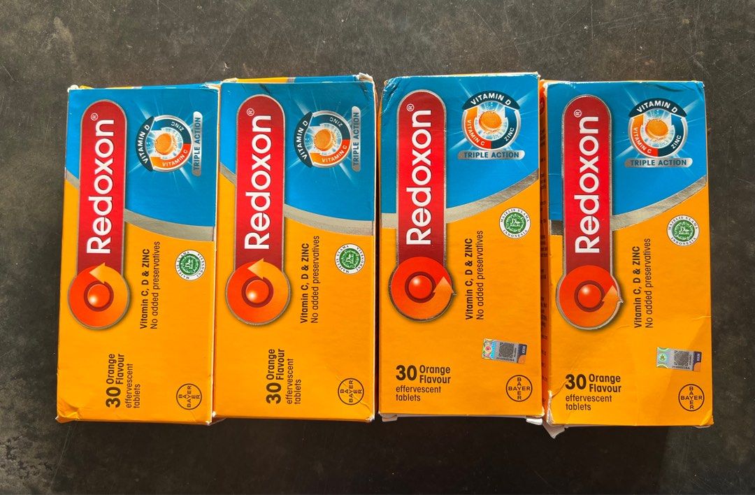 Redoxon Vitamin C 1000mg Effervescent - Double Action ( Vitamin C ...