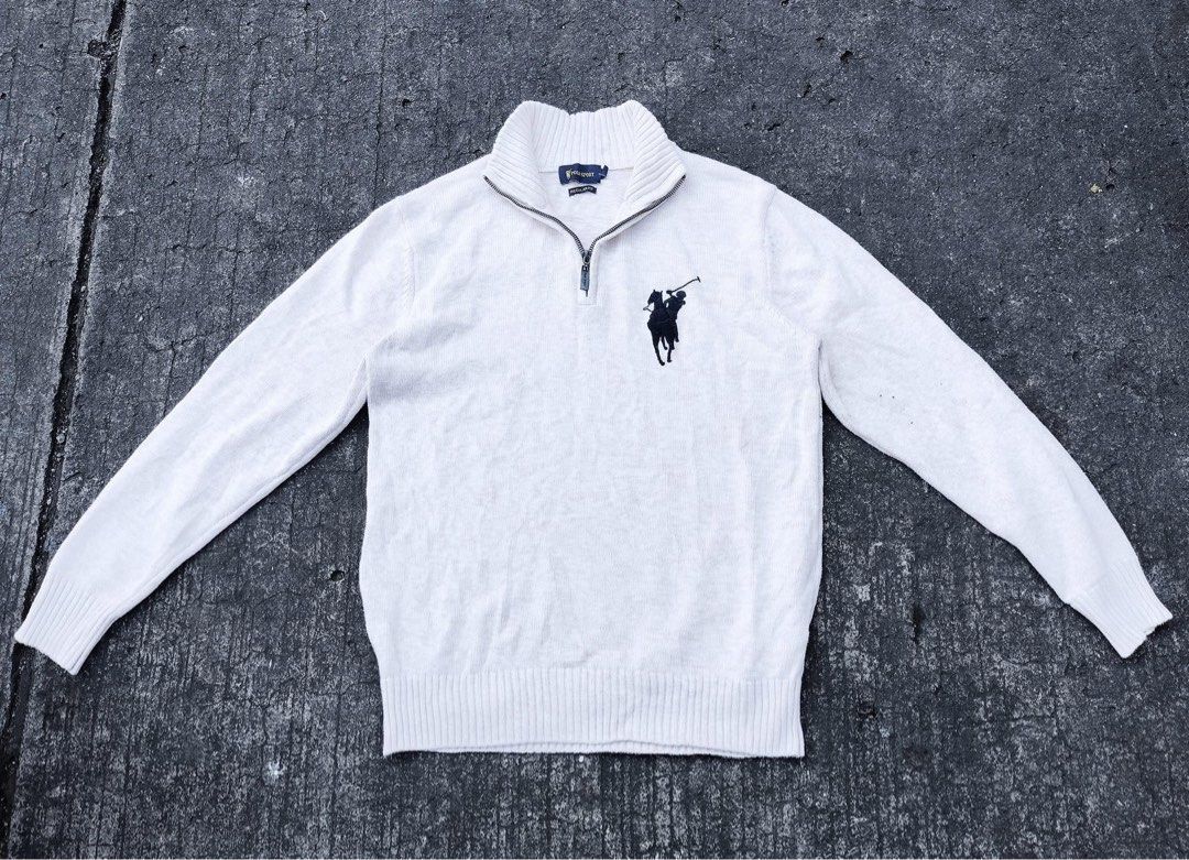 RL big pony half zip/ quarter zip, Women's Fashion, Coats, Jackets and ...