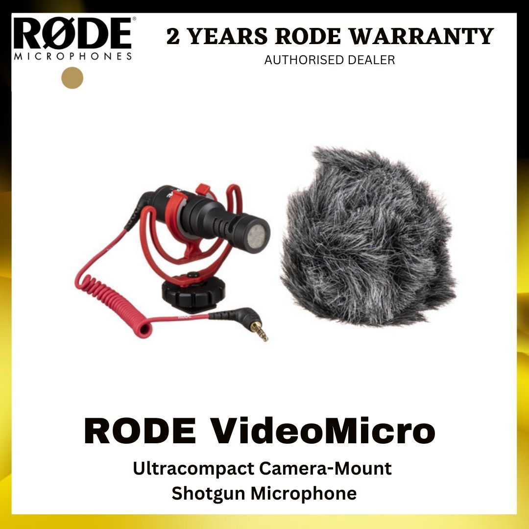 RODE VideoMicro, Audio, Microphones on Carousell