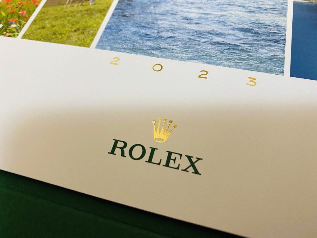 Rolex calendar 2023 - 勞力士坐枱月曆2023年, 其他, 其他 - Carousell