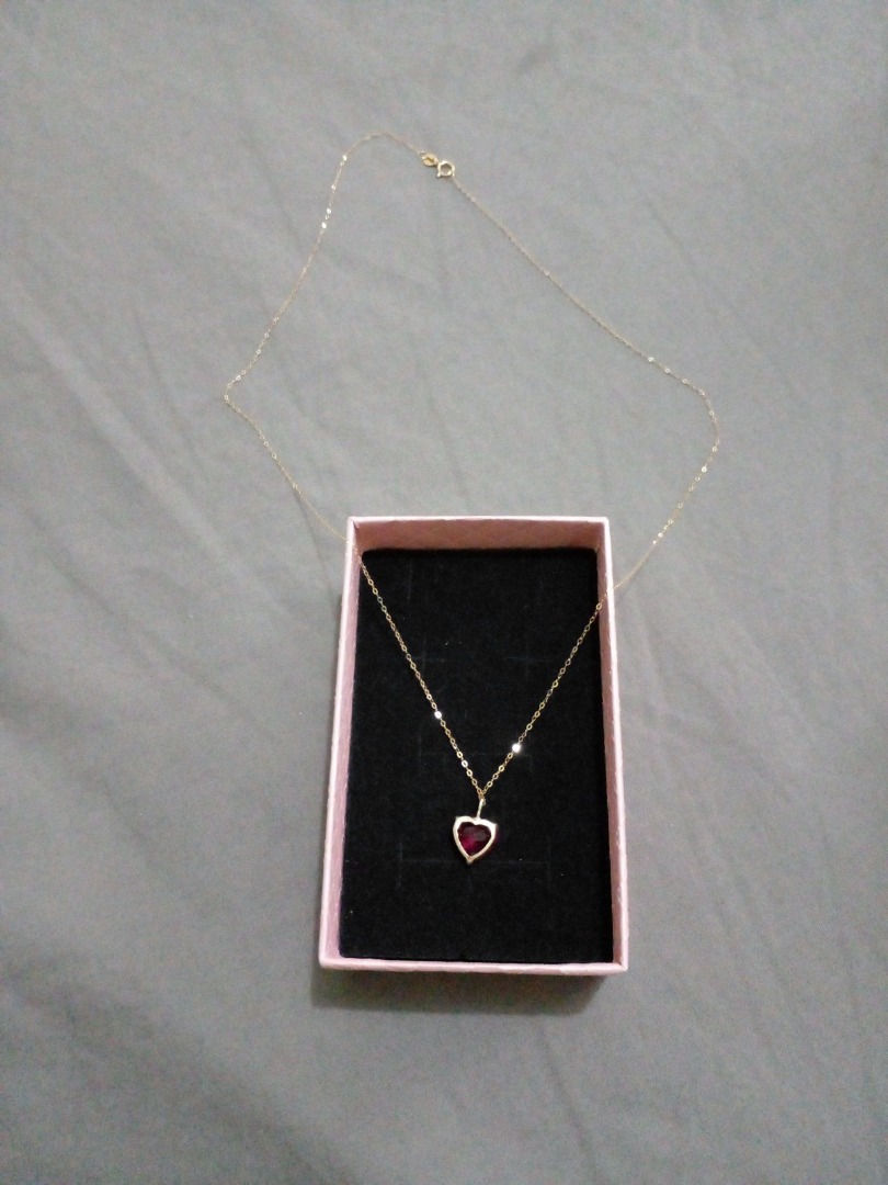 Ruby jewelry set, Men's Fashion, Watches & Accessories, Jewelry on ...