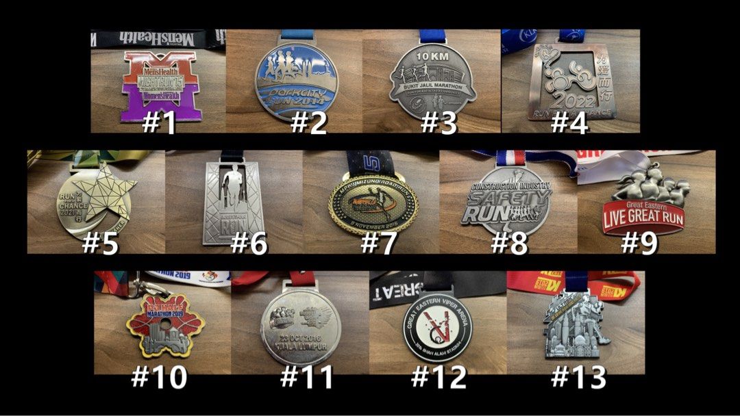 Running Medals, Hobbies & Toys, Collectibles & Memorabilia, Vintage ...