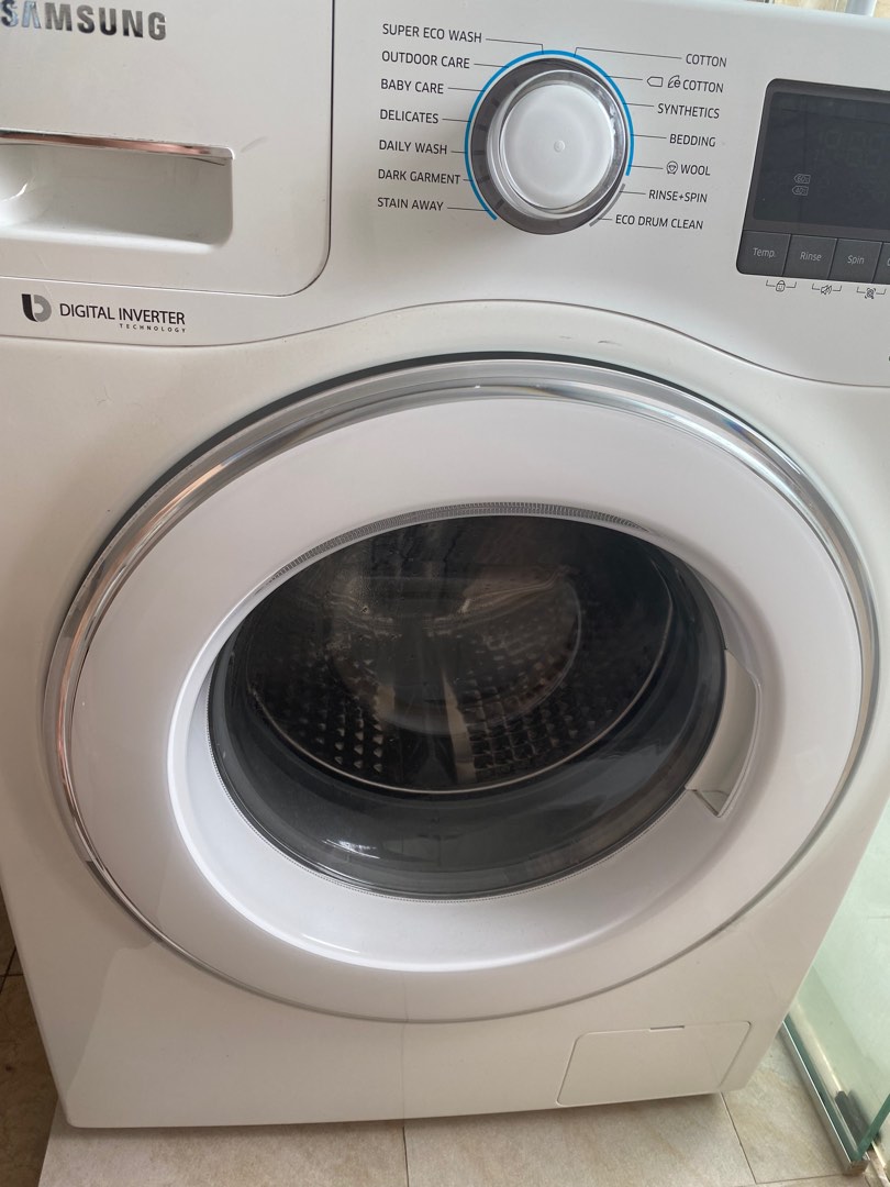 Samsung Front loaded washing machine, TV & Home Appliances, Washing ...