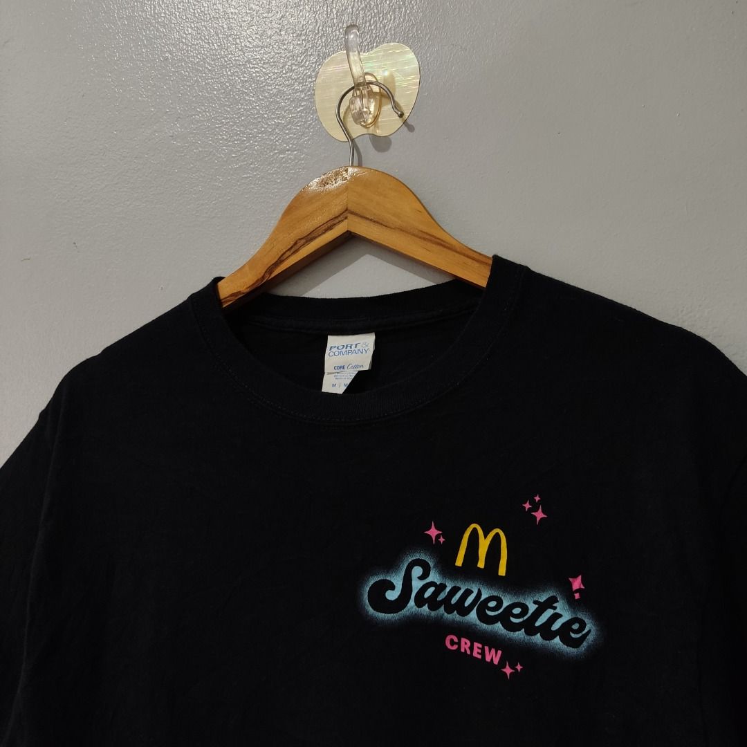 Saweetie x McDonalds Promo Shirt, Men's Fashion, Tops & Sets, Tshirts ...