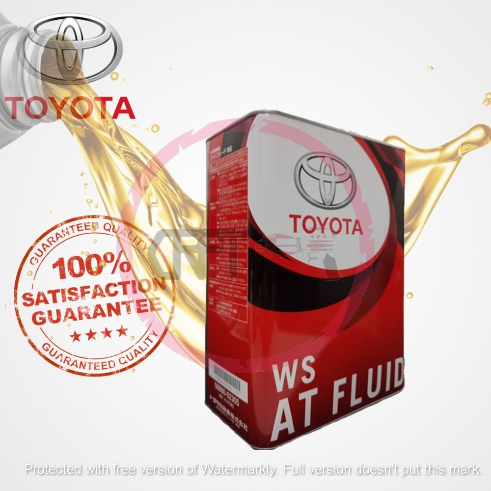 SC525 Minyak gearbox ATF Toyota WS Fluid 4L VIOS ALTIS CAMRY Alphard ...