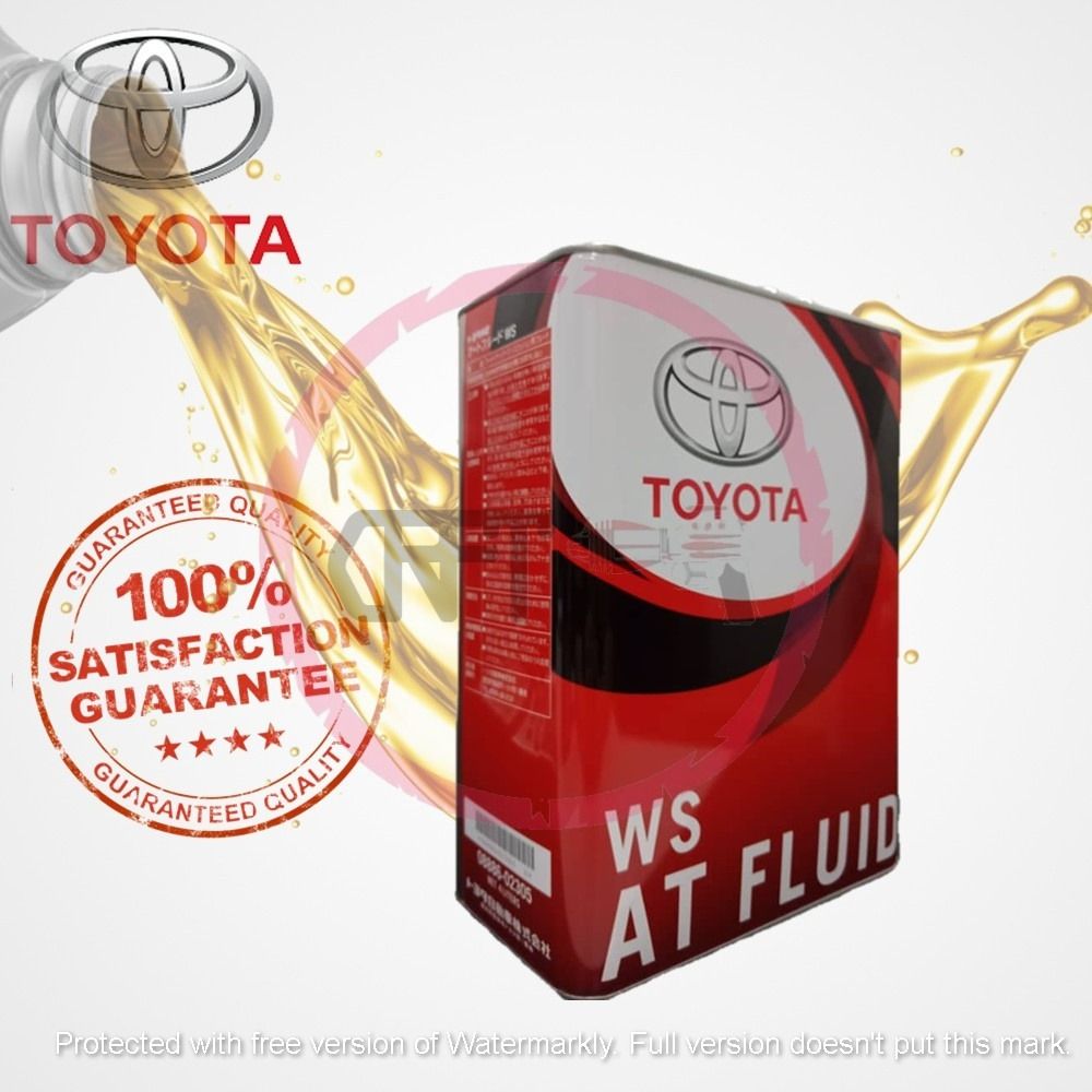 SC525 Minyak gearbox ATF Toyota WS Fluid 4L VIOS ALTIS CAMRY Alphard ...