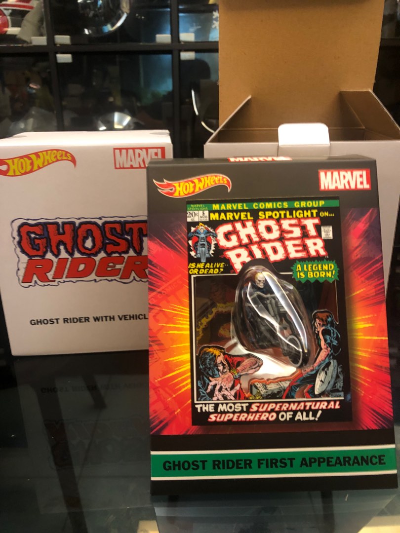 sdcc 2022 marvel hot wheels ghost rider, 其他, 其他 - Carousell