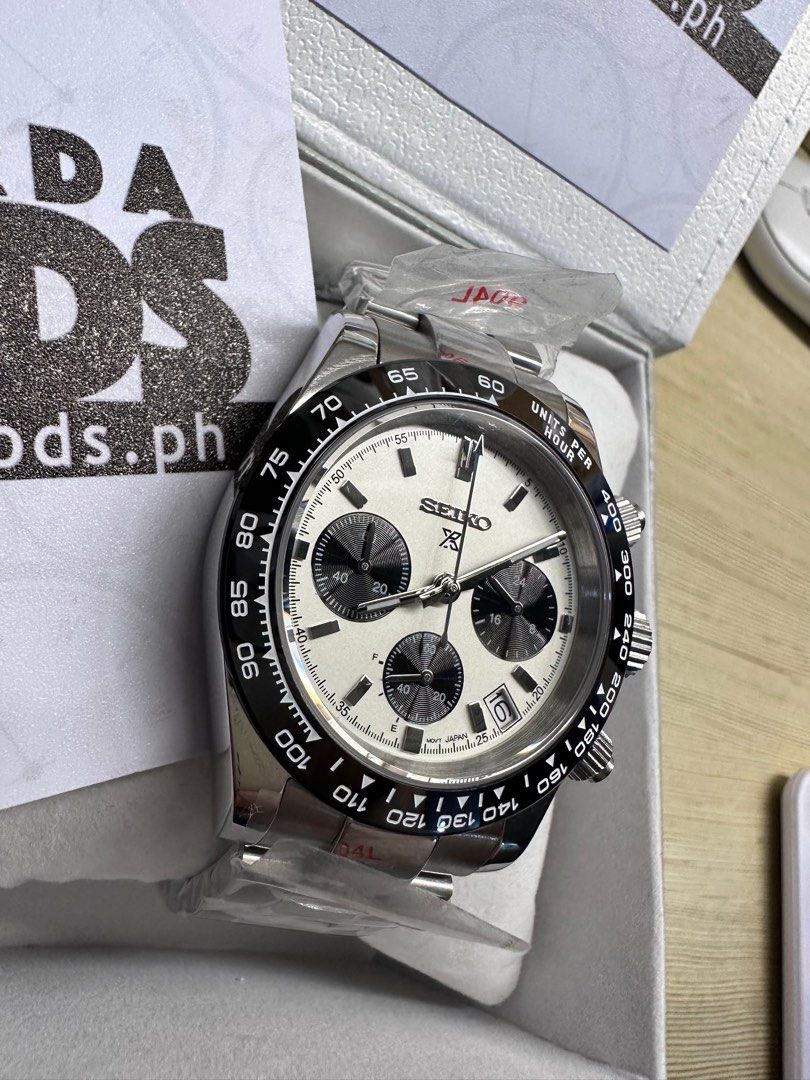 Seiko Daytona Panda, Men's Fashion, Watches & Accessories, Watches on ...