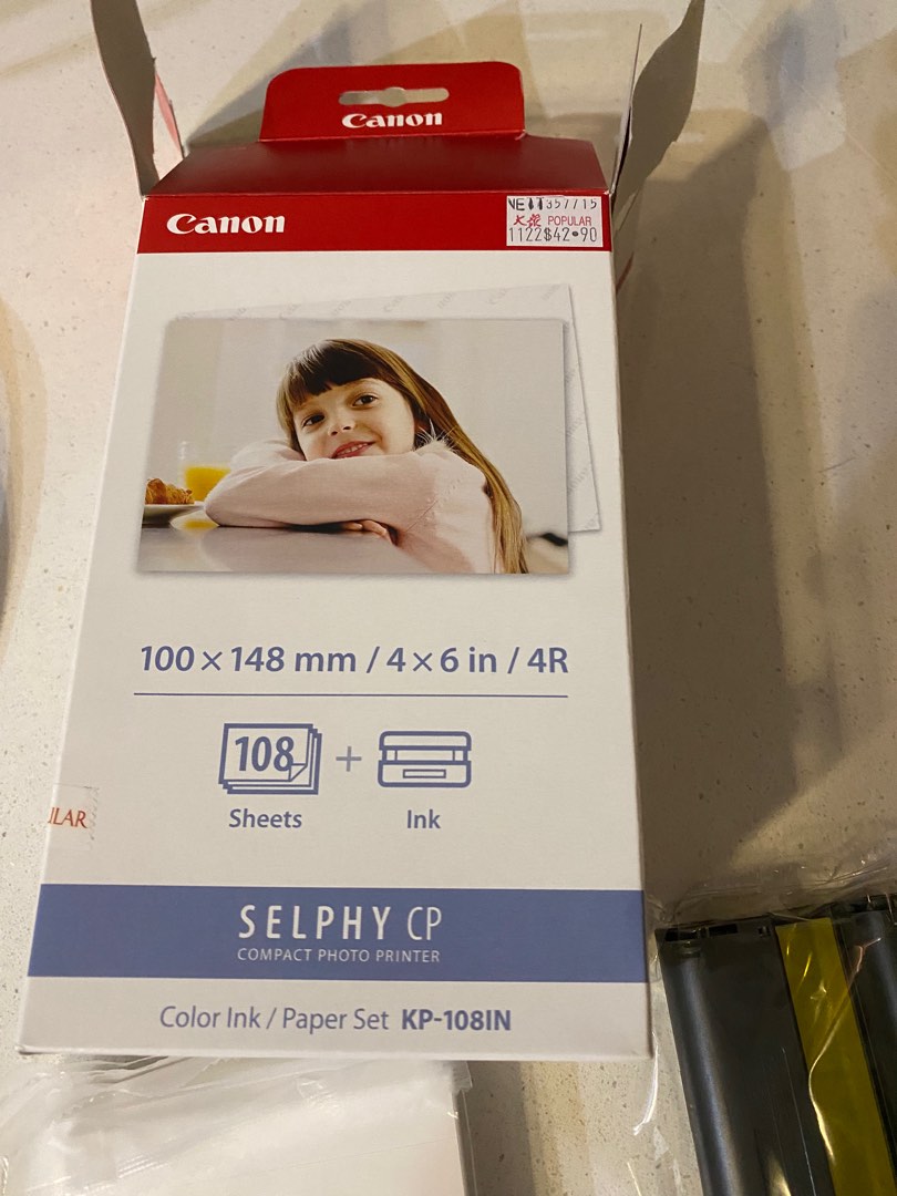 Selphy CP Colour Ink / paper set, Computers & Tech, Printers, Scanners ...