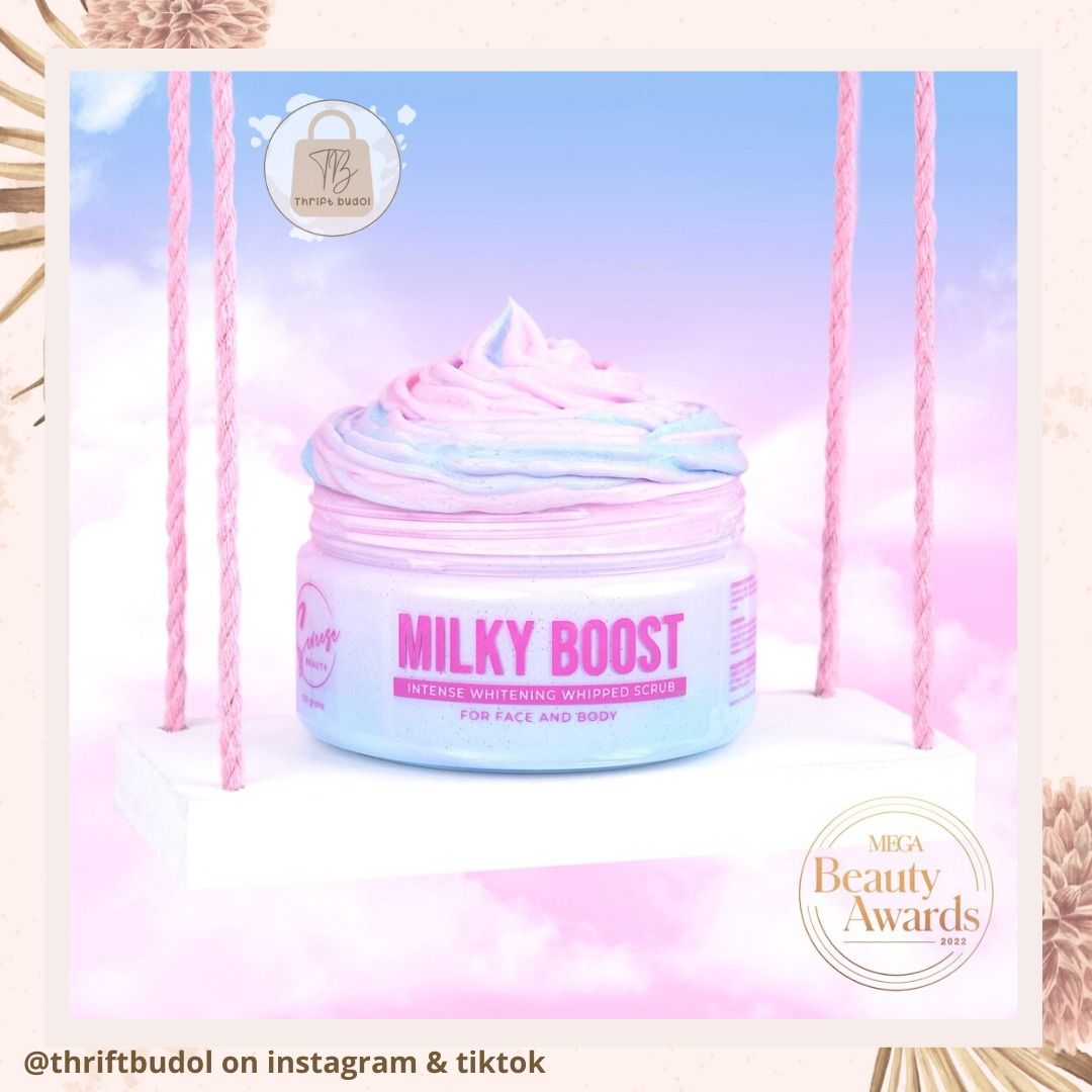 Sereese Beauty MILKY BOOST Intensive Whitening Whipped Scrub (With ...