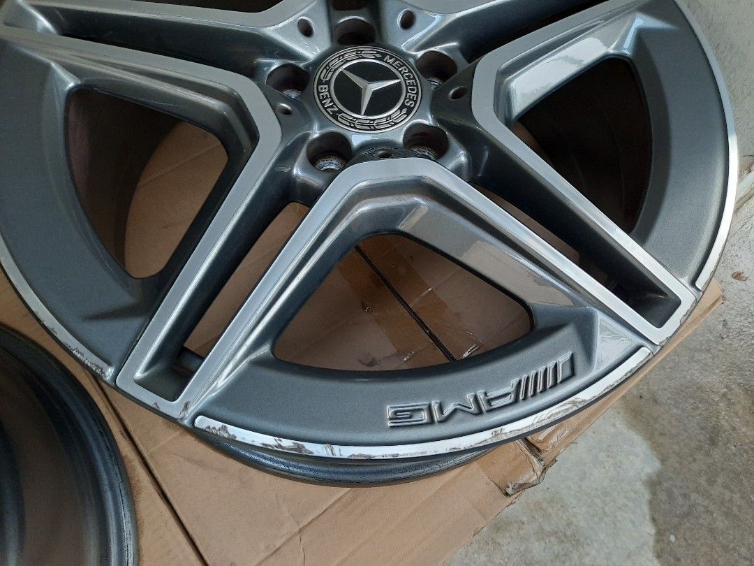 Set of 4 x 18" Original Mercedes Benz AMG Rims PCD 5x112, Car ...