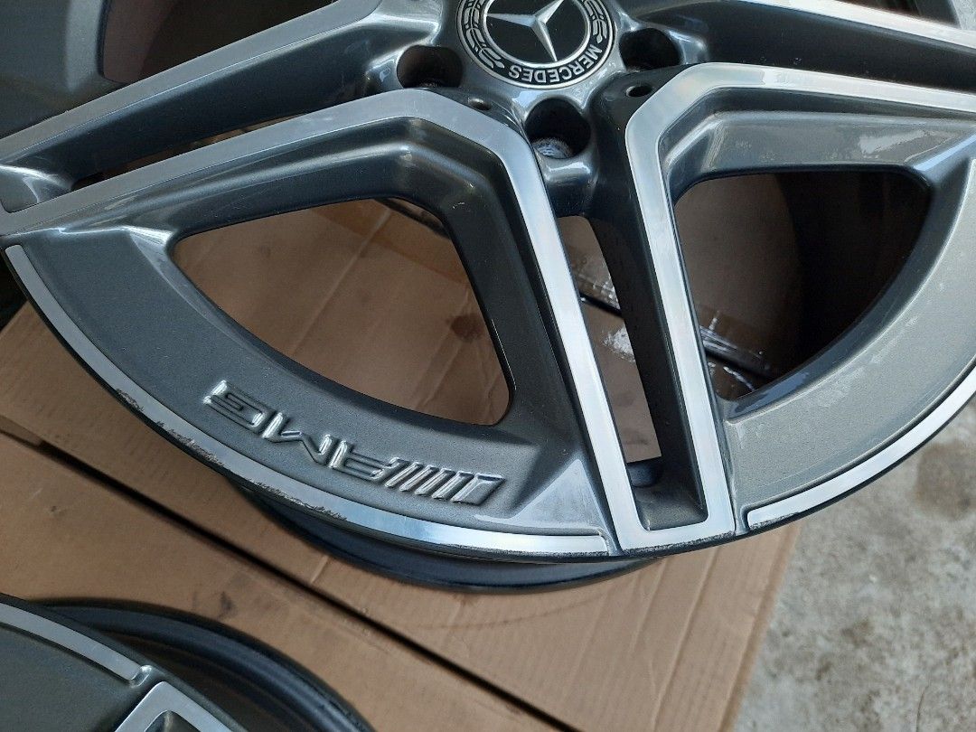Set of 4 x 18" Original Mercedes Benz AMG Rims PCD 5x112, Car ...