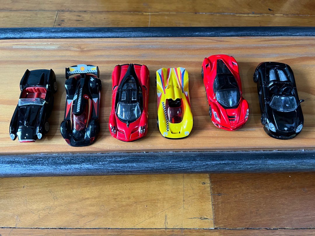 TAKE All Shell Ferrari Burago, Toy Salt Water Supercar, Hobbies & Toys ...