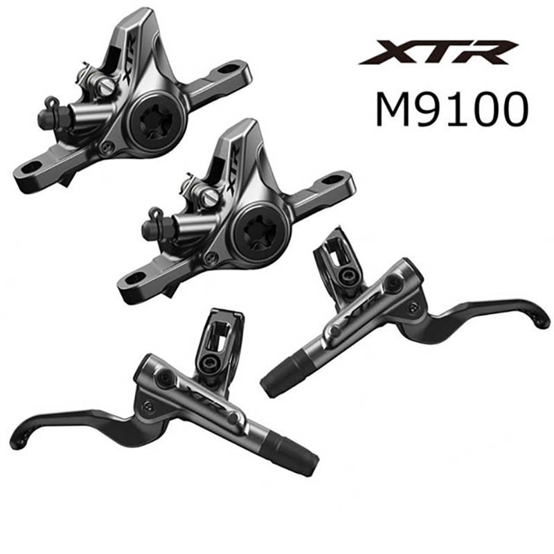 SHIMANO XTR BL-M9100 Disc Brake set Front and Rear, Sports Equipment, Bicycles & Parts, Parts ...