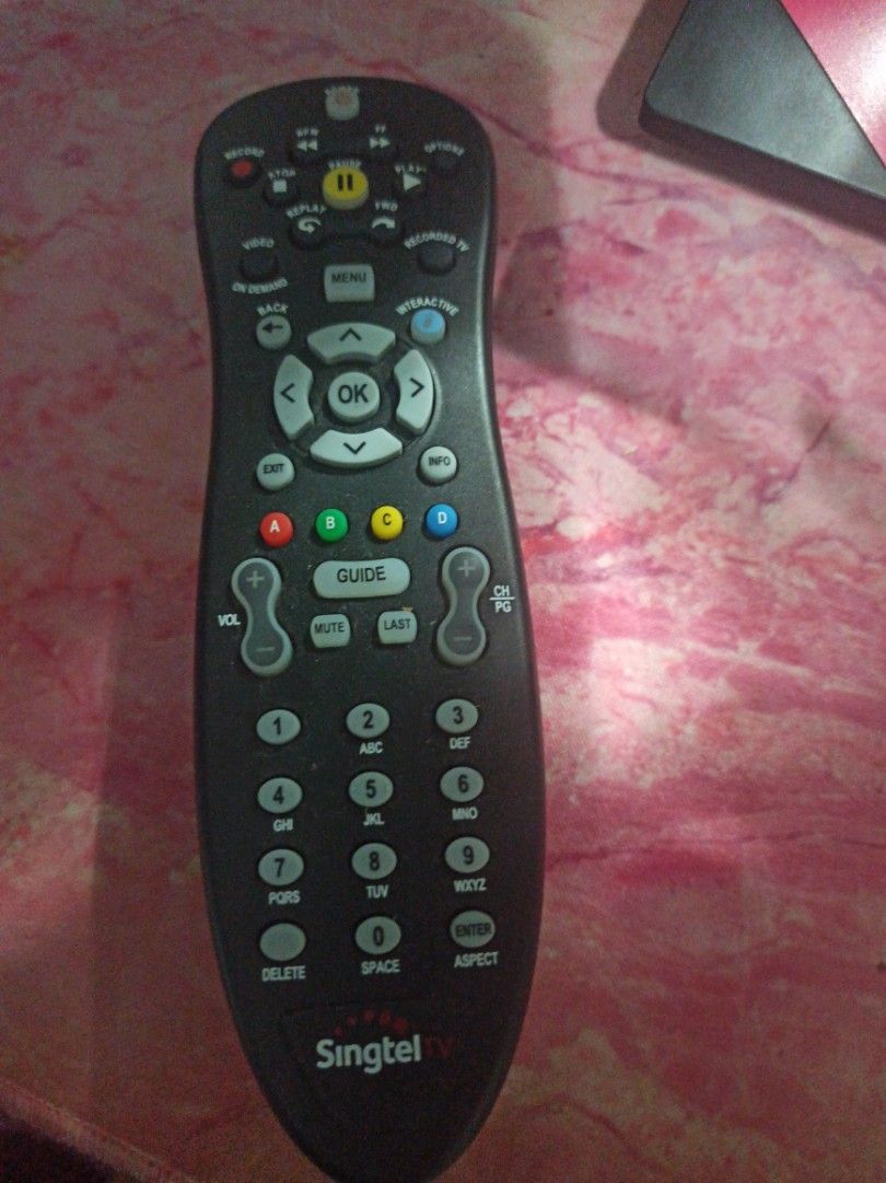 Singtel Remote control, TV & Home Appliances, Other Home Appliances on ...