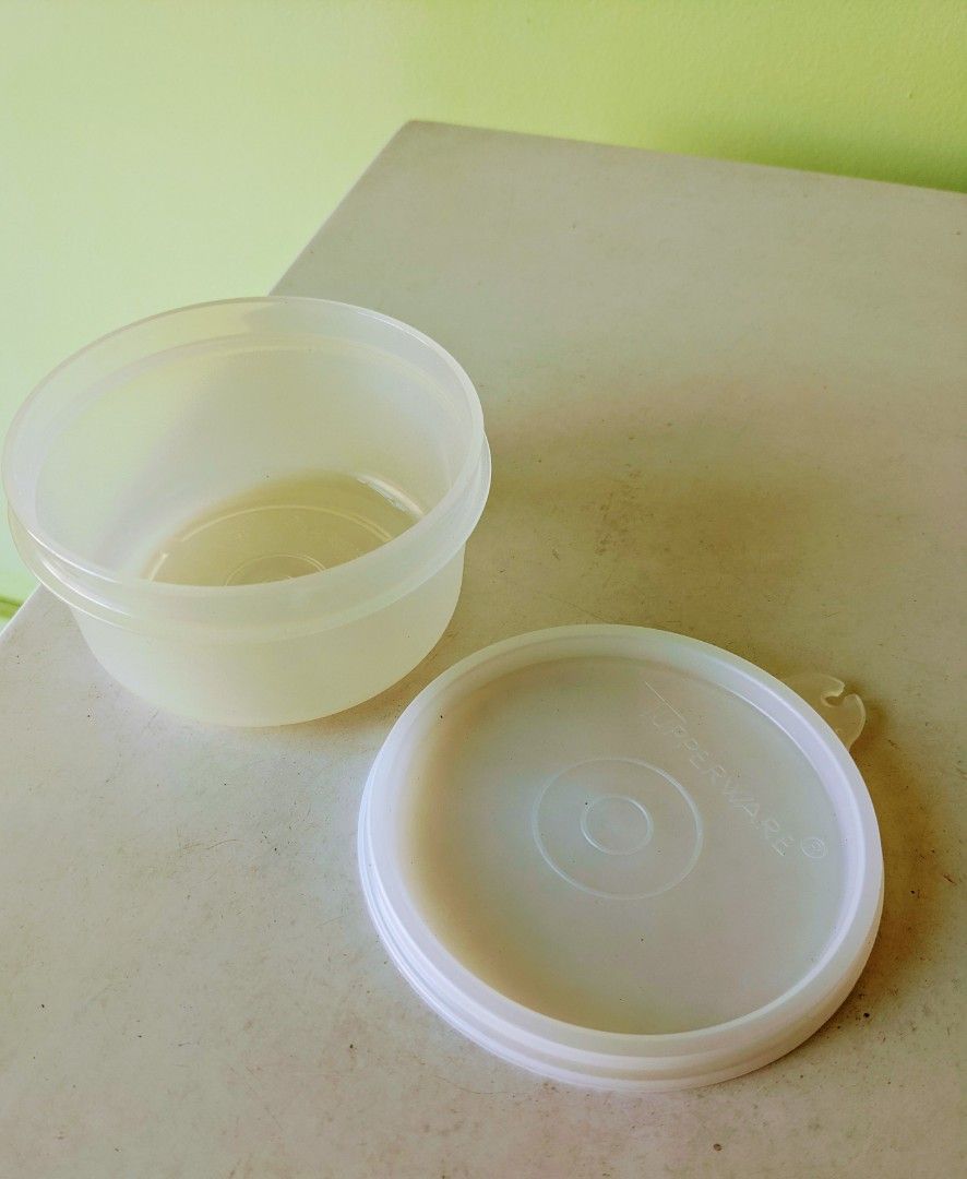 Tupperware Small Round Containers, Furniture & Home Living, Kitchenware ...