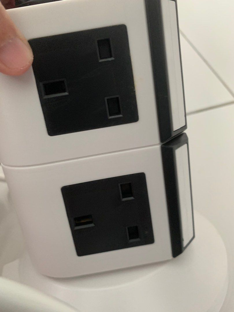 Smart Usb Charging Socket Black Color Furniture And Home Living Home Improvement