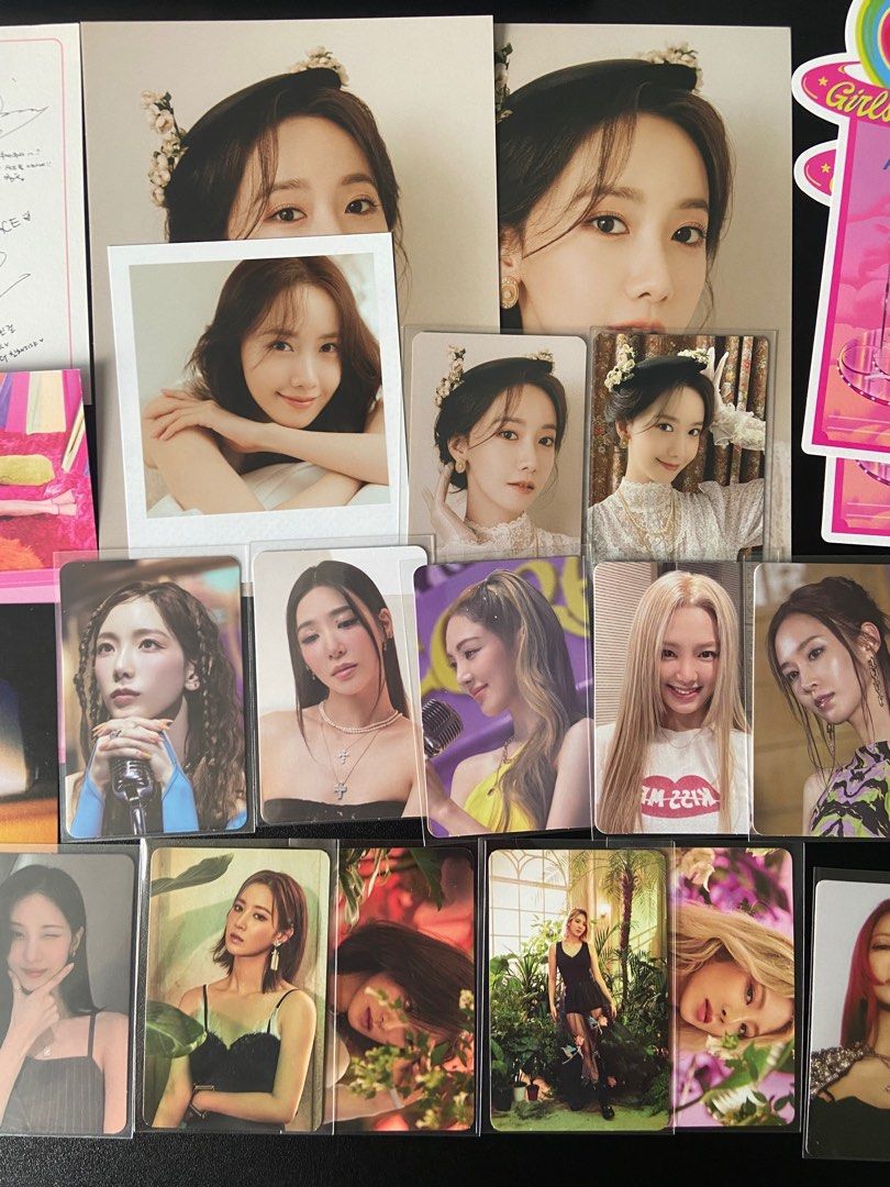 SNSD Girls generation forever1 f1 LLL fortune scratch card lil touch ...