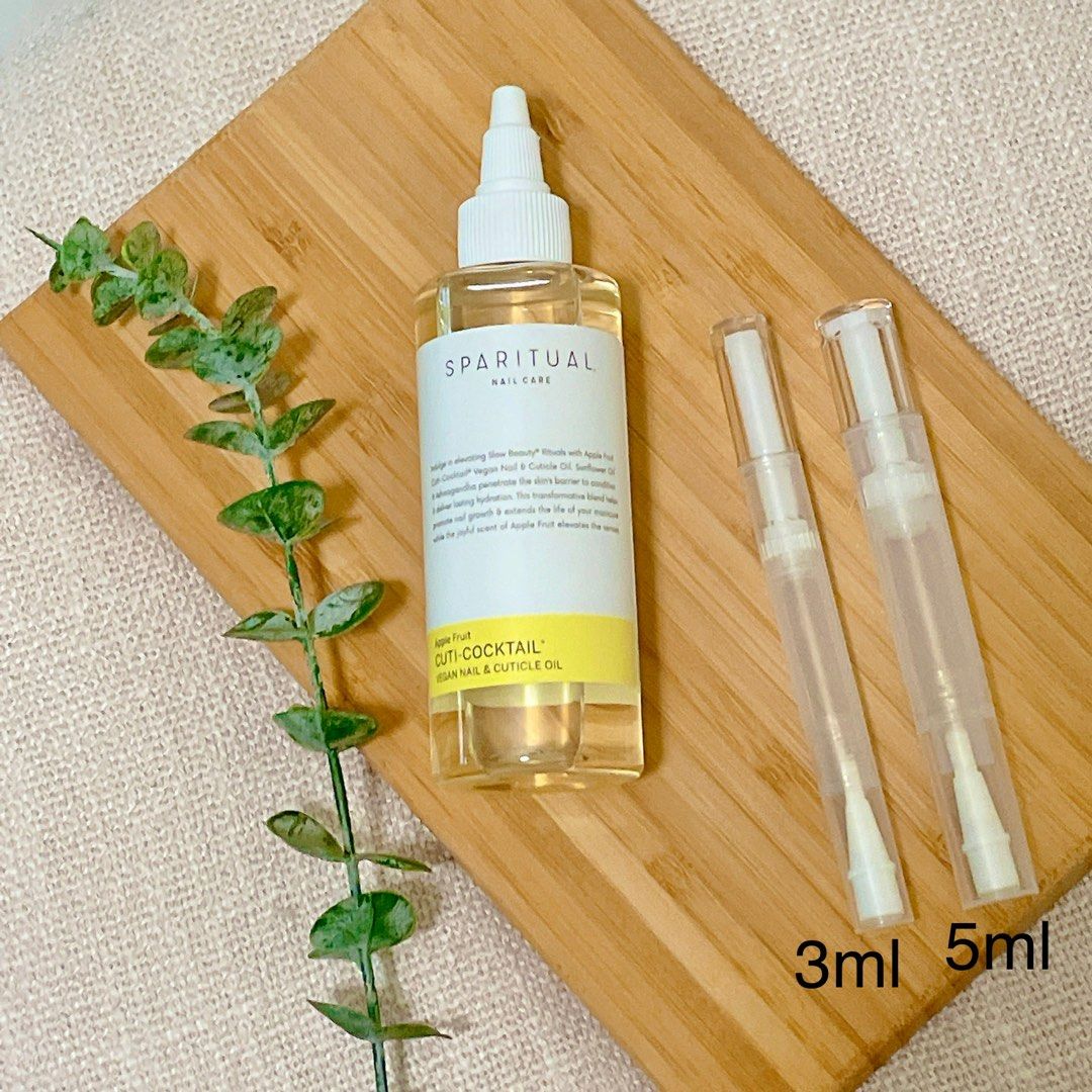 SPARITUAL 賦活晶露指緣油 3ml 分裝, 香水、美妝、保養, 美甲、手部保養在旋轉拍賣