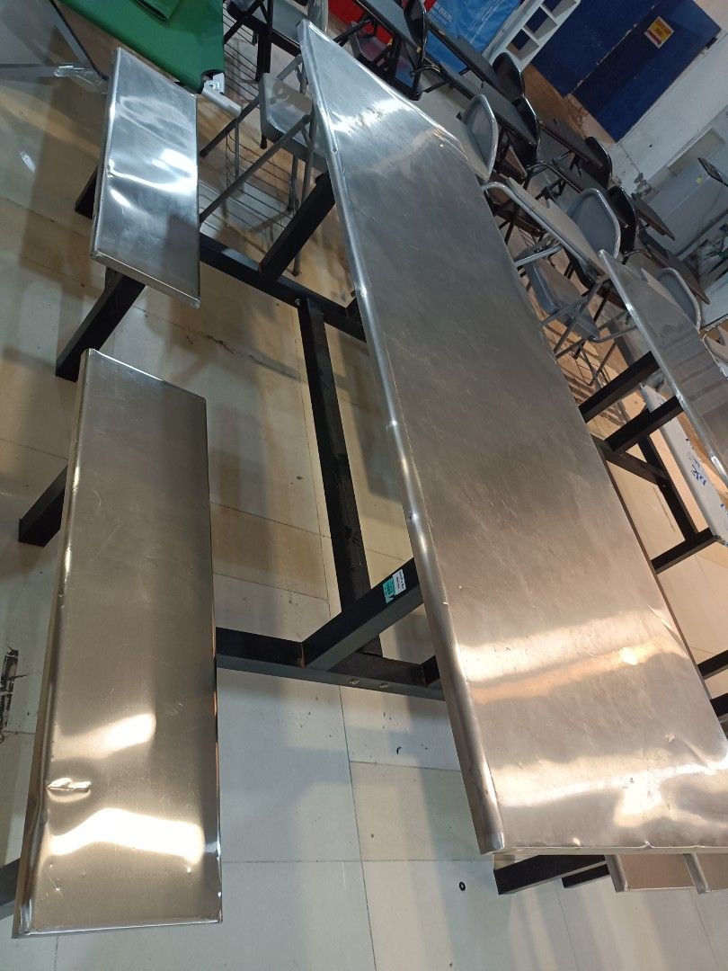 stainless steel pantry table as is, Furniture & Home Living, Outdoor ...