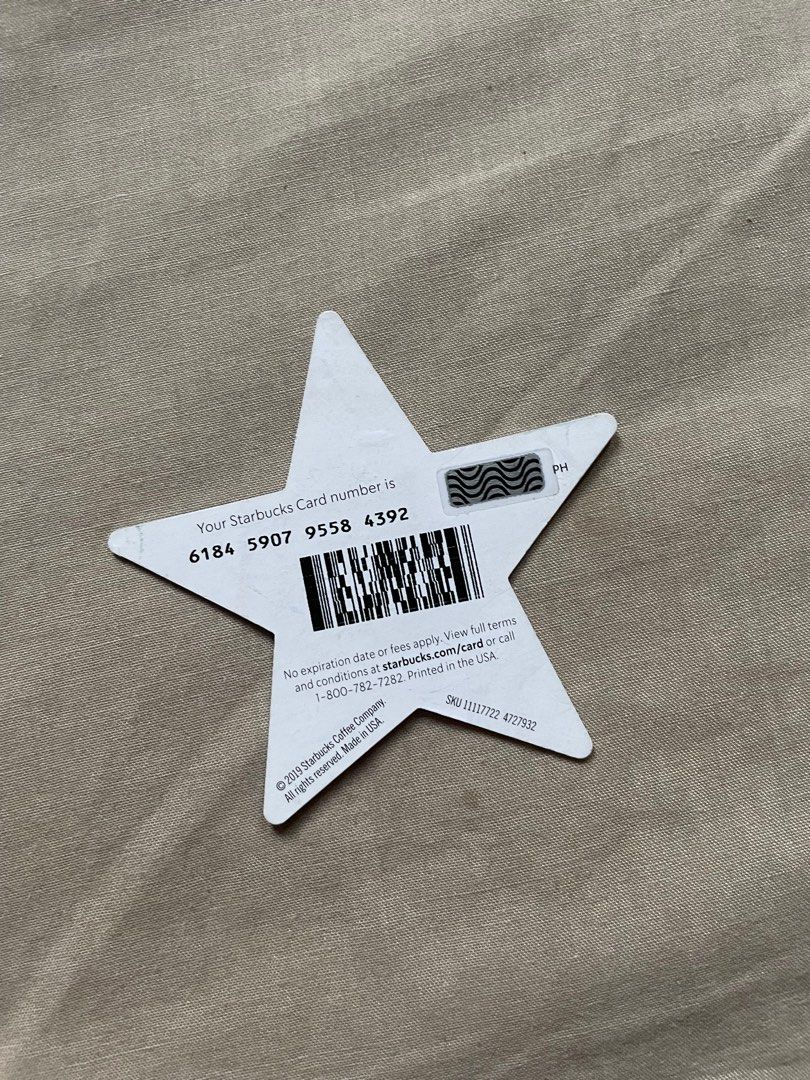Starbucks Pilipinas Star Card, Hobbies & Toys, Memorabilia ...