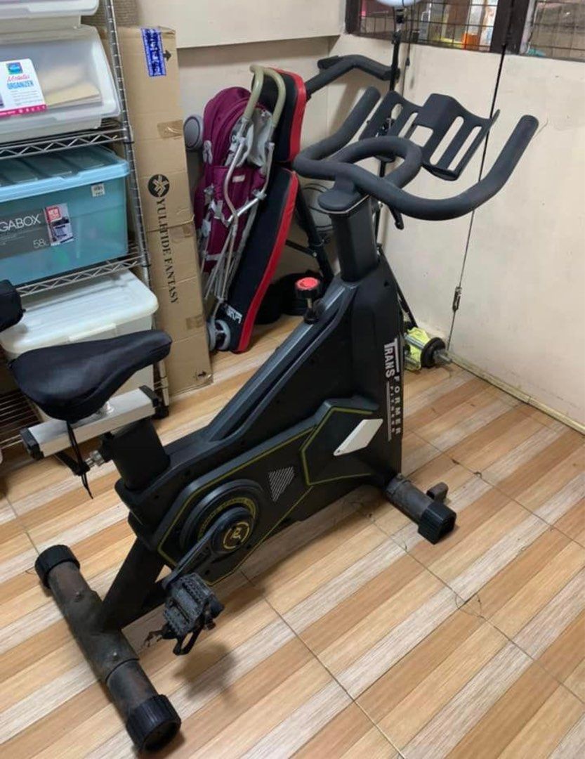 Transformer Stationary Bike, Sports Equipment, Exercise & Fitness ...
