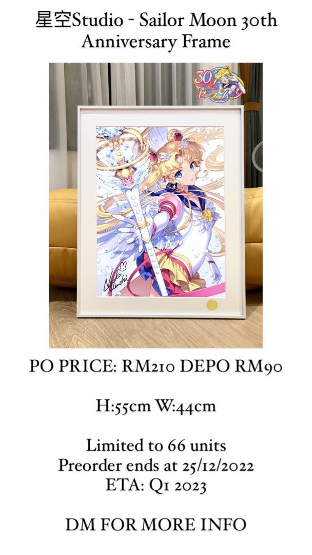 星空Studio - Sailor Moon 30th Anniversary Frame, Hobbies & Toys, Toys ...