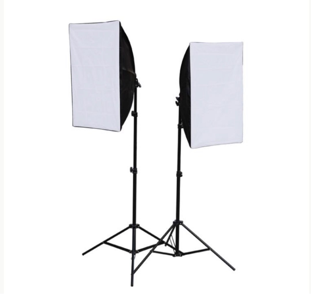 Studio Photography Softbox portraits and video shooting lighting kit ...
