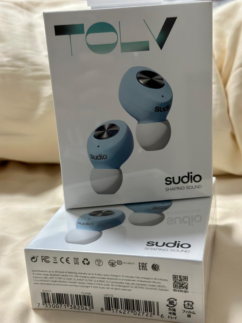 Sudio Tolv True Wireless Earphones, Audio, Earphones on Carousell