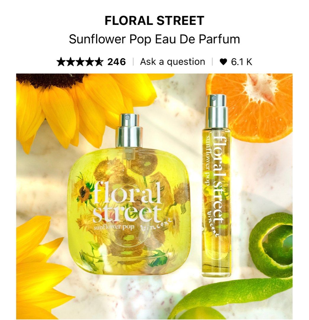 Sunflower Pop EDP 50mL, 美容＆化妝品, 健康及美容 - 香水＆香體噴霧 - Carousell