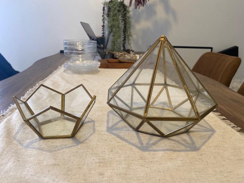 Terrarium and glass display, Furniture & Home Living, Home Decor, Vases ...