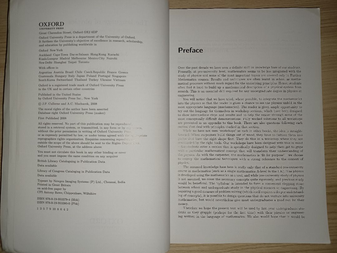 The Language of Physics: A Foundation for University Study by John P ...