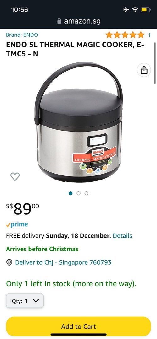 Thermal magic cooker, TV & Home Appliances, Kitchen Appliances, Cookers ...