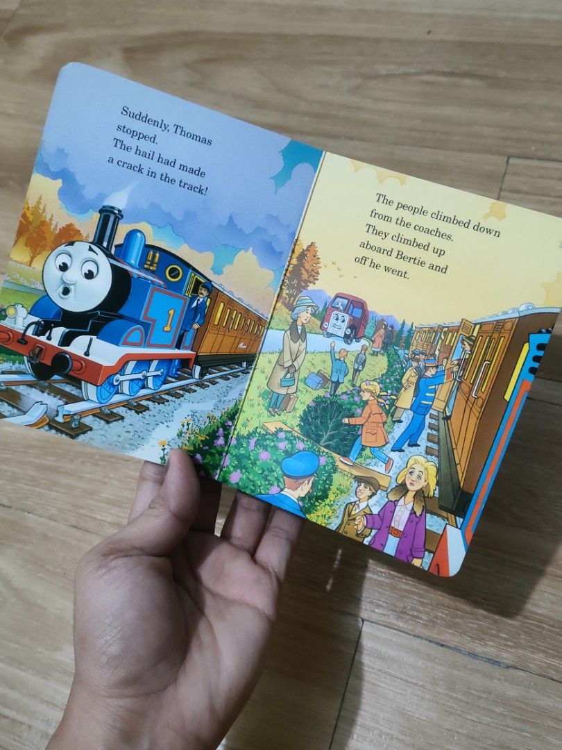 Thomas &Friends Board Book, Hobbies & Toys, Books & Magazines, Children ...