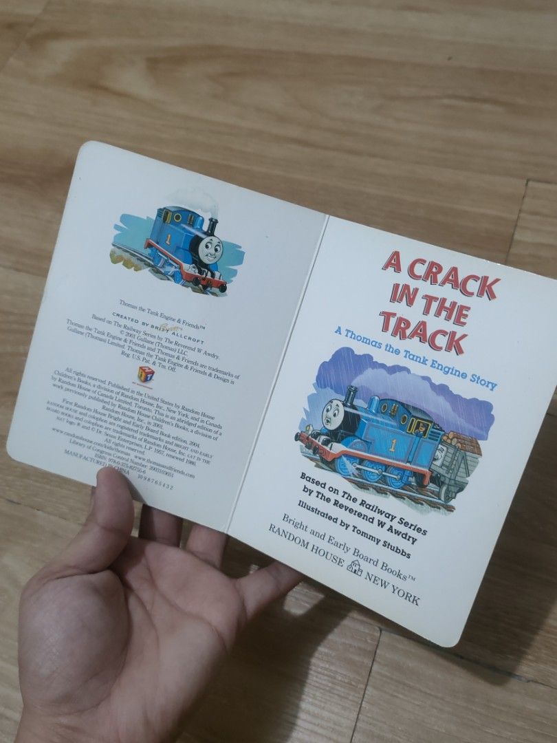 Thomas &Friends Board Book, Hobbies & Toys, Books & Magazines, Children ...