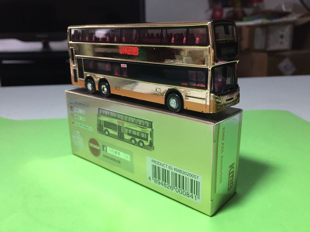 Tiny Hong Kong KMB 888 ADL Transbus Enviro500 Chrome Gold Member ...