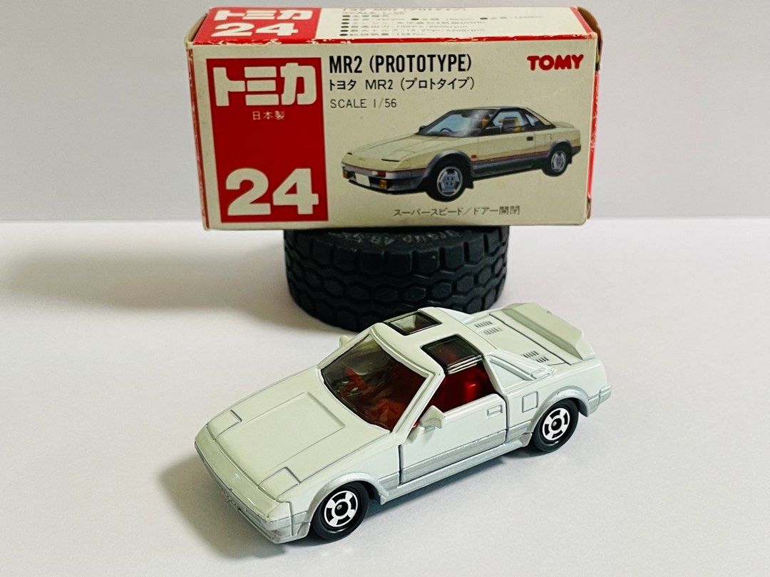 Tomica 24-4-1 Toyota MR2 SV-3 - Made In Japan, 興趣及遊戲, 收藏品及紀念品, 古董收藏 - Carousell