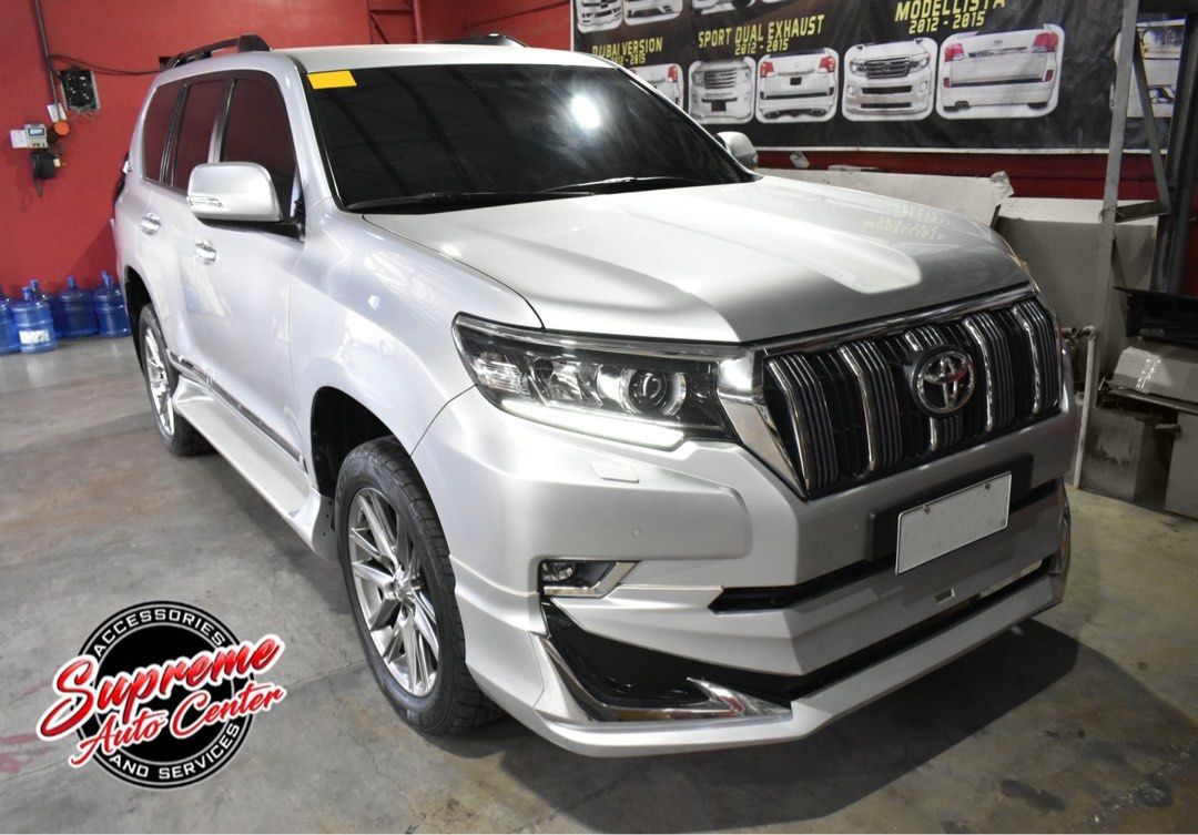 Toyota Prado Bodykits body kit body cladding chin, Car Parts ...