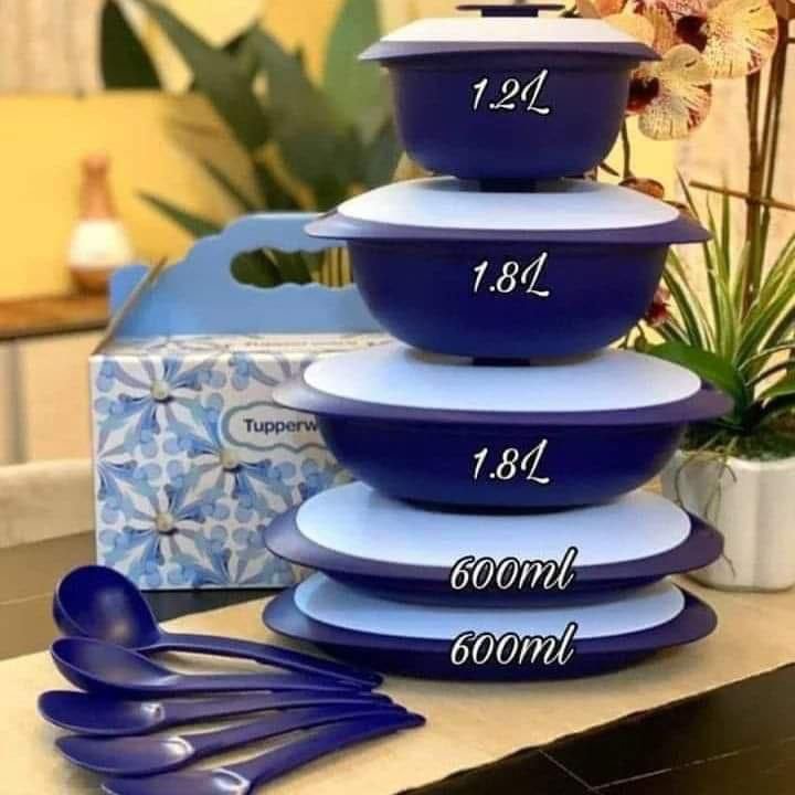 Tupperware Brands Serving Set BN in Box, Furniture & Home Living ...