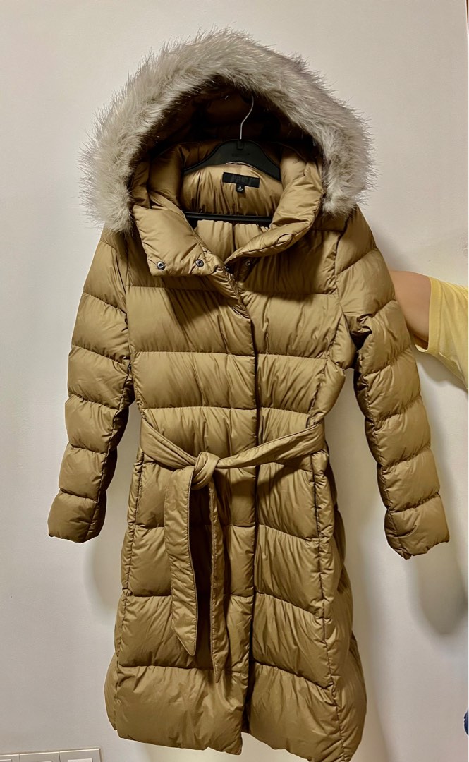 CAROLE DOWN JACKET WITH SIDE SPLITS
