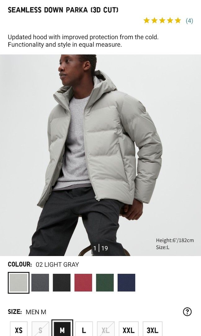Uniqlo Seamless down jacket 3d, Men's Fashion, Coats, Jackets and ...