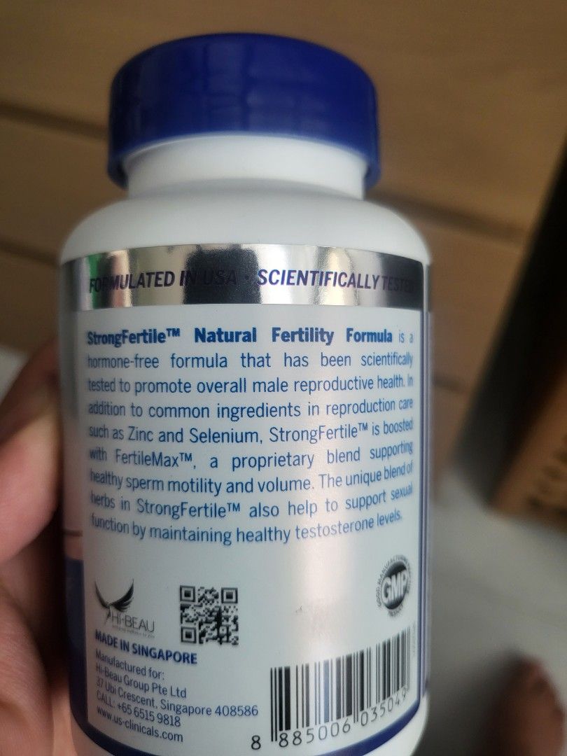 US clinicals Strong Fertile, Health & Nutrition, Health Supplements ...