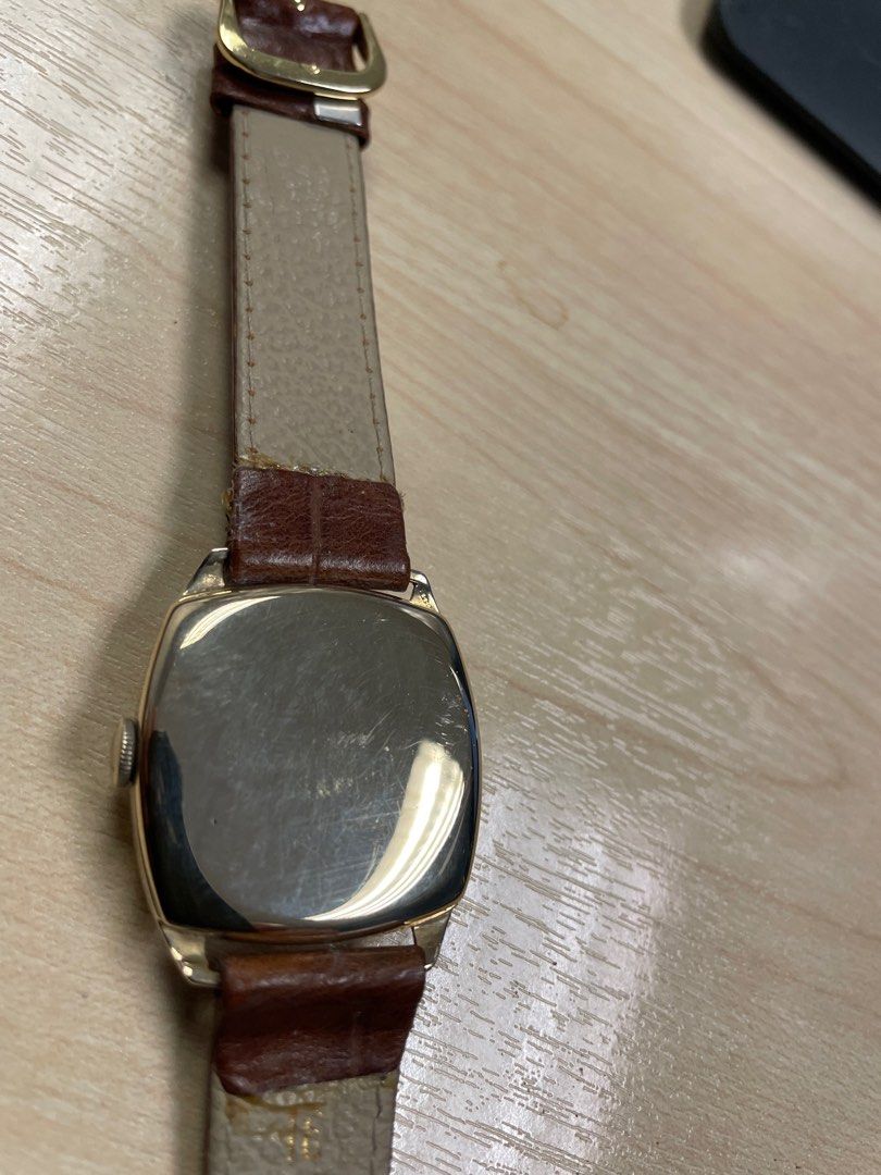 Vertex 9 Carat 1950’s Gold Vintage Men’s Watch, Men's Fashion, Watches ...