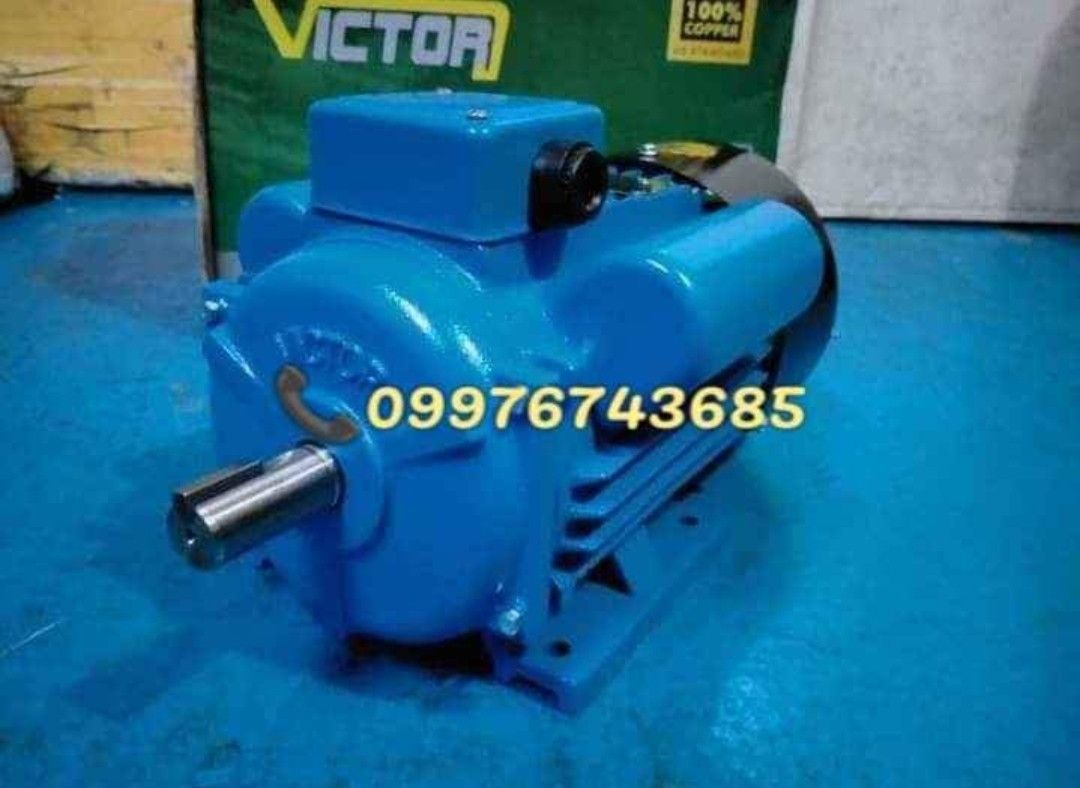VICTOR 1HP-5HP Electric / Induction Motor, Pure Copper, Commercial ...