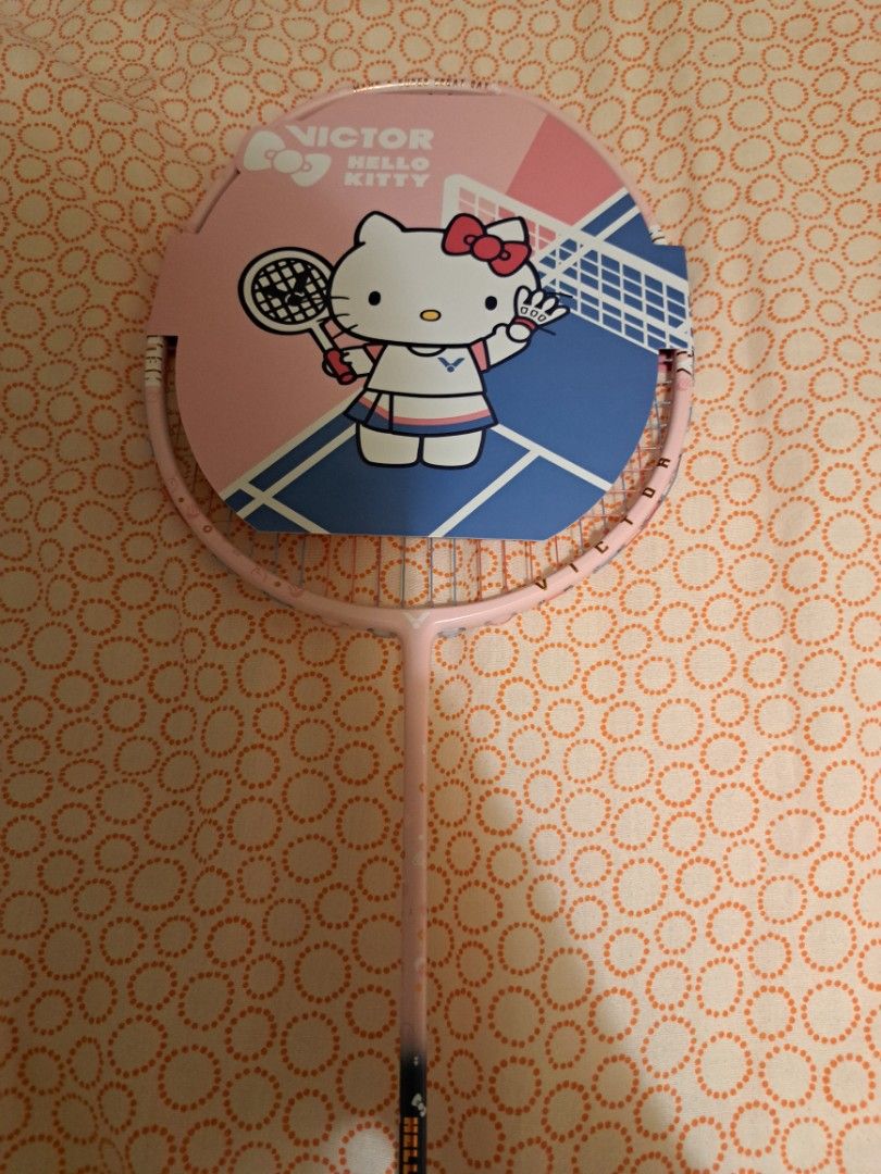Victor Limited Edition Hello Kitty Thruster TK-KT/1 4UG5, Sports Equipment, Sports & Games ...